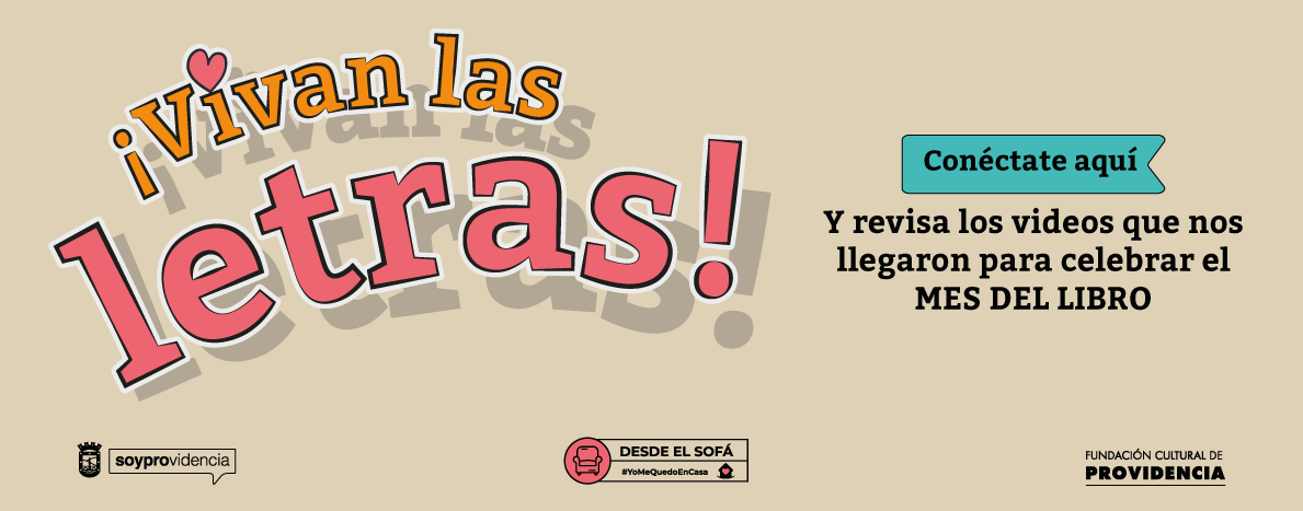 Banner-Vivan-Las-Letras | Fundación Cultural de Providencia